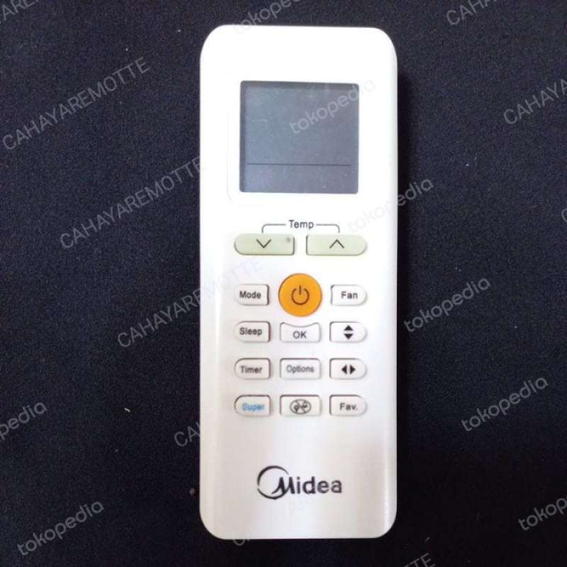 Promo Remote Remot Ac Midea Rg70/bgef Diskon 23% Di Seller Tsukishiro ...