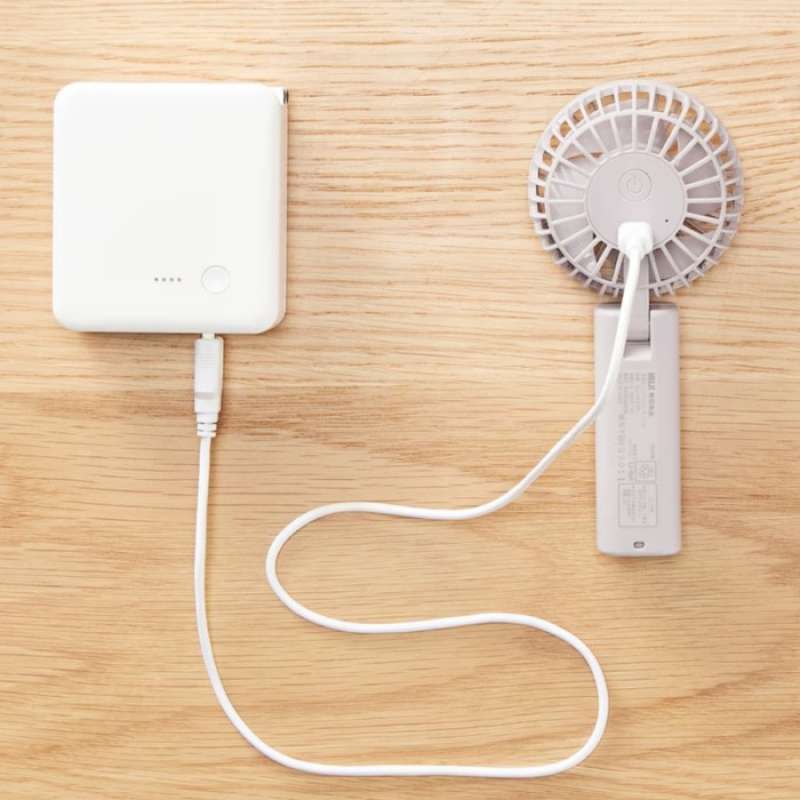 Promo Muji Rechargeable Handy Fan Compact Mini Kipas Portable Tangan ...