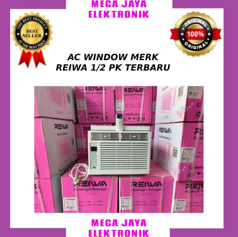 Promo Ac Window Merk Reiwa 1/2 Pk Terbaru Unit Only Diskon 23% Di ...