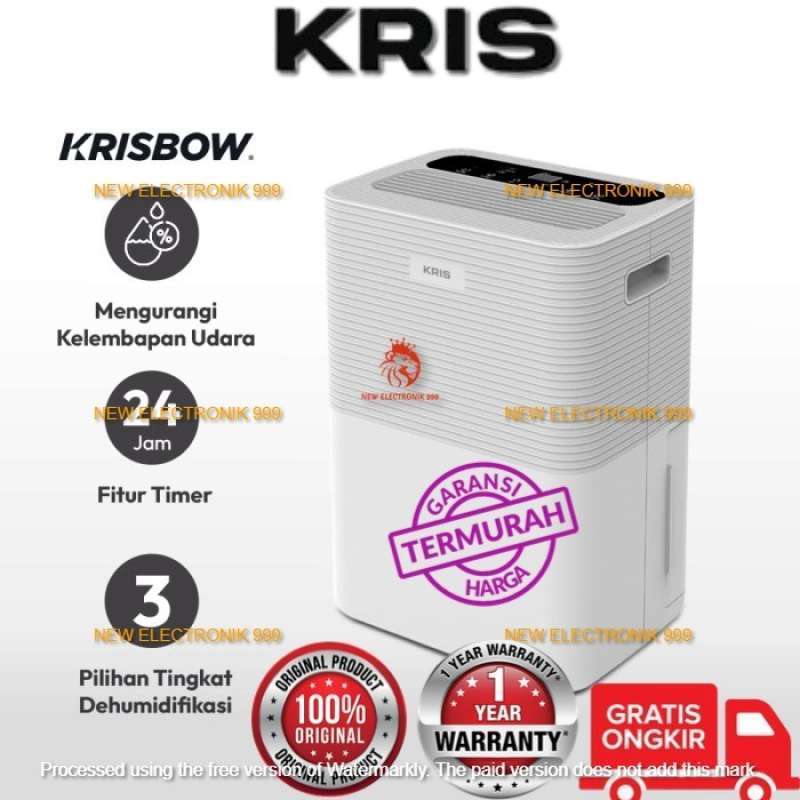 Promo Kris Dehumidifier Kris 16l With Display Diskon 23% Di Seller Akashi Store - Bangka, Kota ...