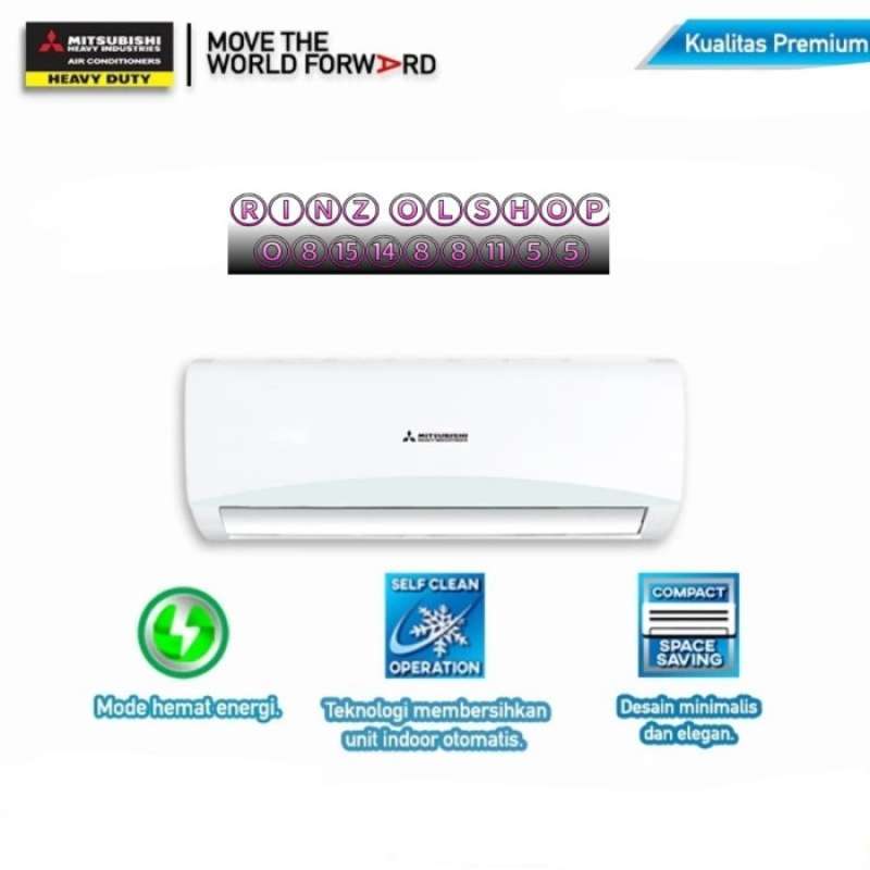 Promo Ac 12 Pk Mitsubishi Srk18cxp Heavy Duty Ac Split 2pk R32 Diskon ...
