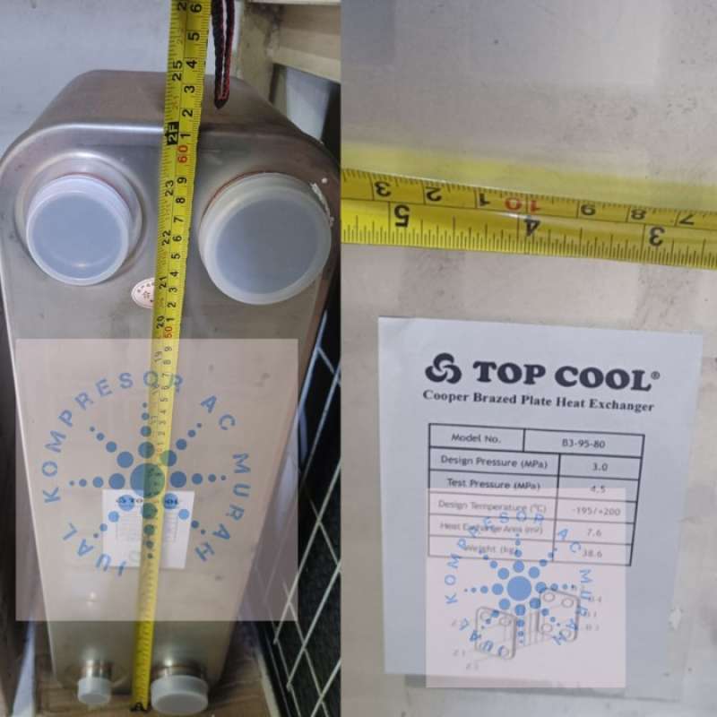 Promo Brazed Plate Heat Exchanger / 30pk / Bphe / Phe Diskon 23% Di ...