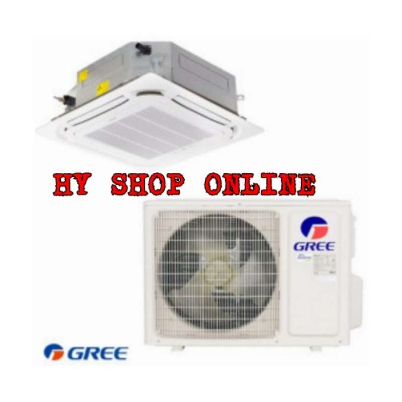 Promo Ac Cassette Non Inverter 3 Pk Gree Gu71t/a-k Diskon 23% Di Seller Komiyama Store ...