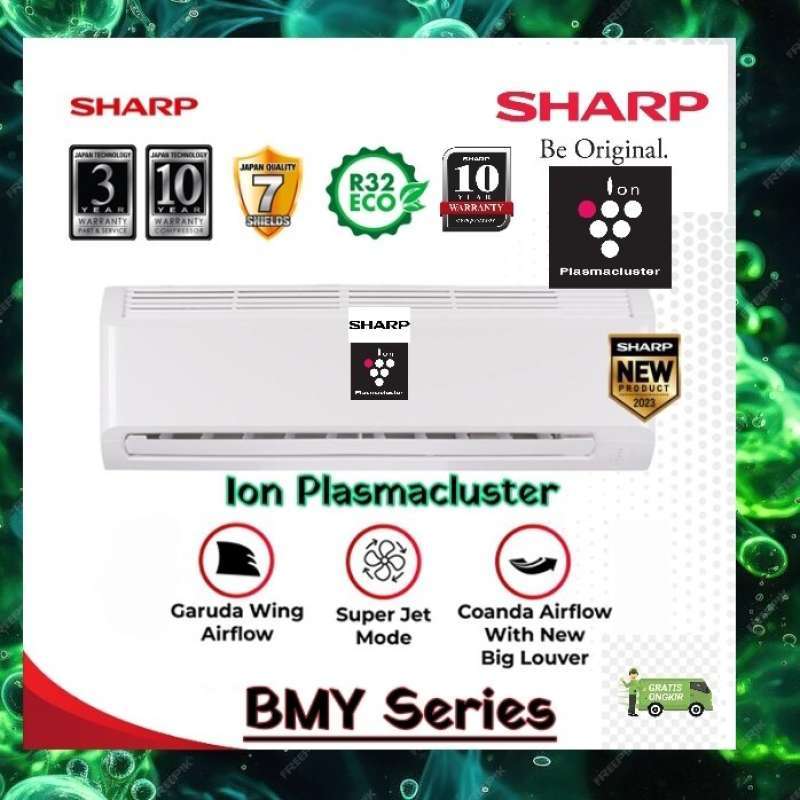 Promo Ac Sharp 3/4 Pk 07bmy + Pasang (plasmacluster) Diskon 23% Di ...