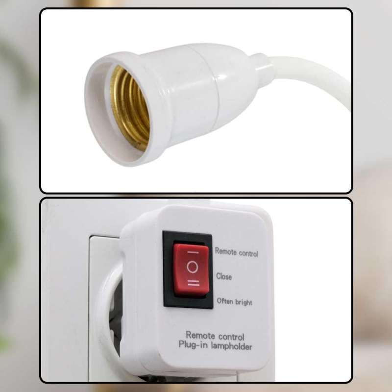 Jual Hai Hong Fa Fitting Lampu Flexible Led E27 With Switch Remote ...