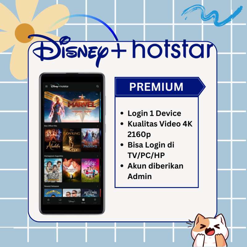 Jual Disney+ Hotstar Premium Sharing 1 Bulan Di Seller Holastars ...