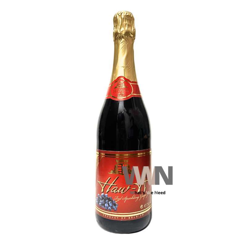 Jual Haw A Red Sparkling Grape Juice 750 Ml Non Alkohol / Sparkling Jus Anggur Merah Di Seller ...