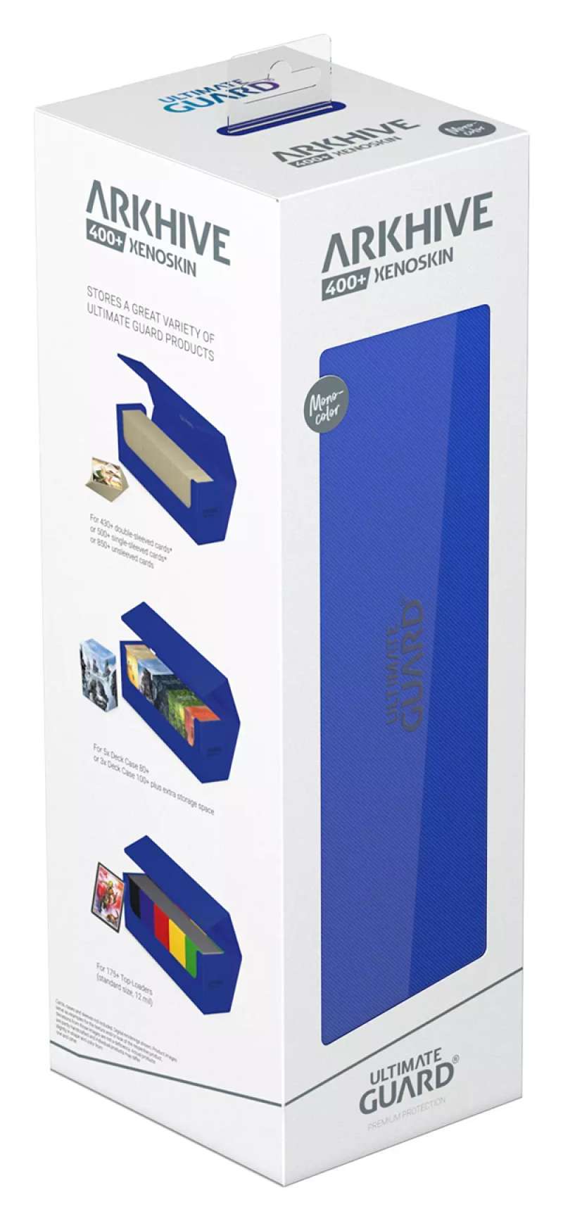 Jual Ultimate Guard Arkhive 400+ Xenoskin Monocolor Blue Di Seller ...
