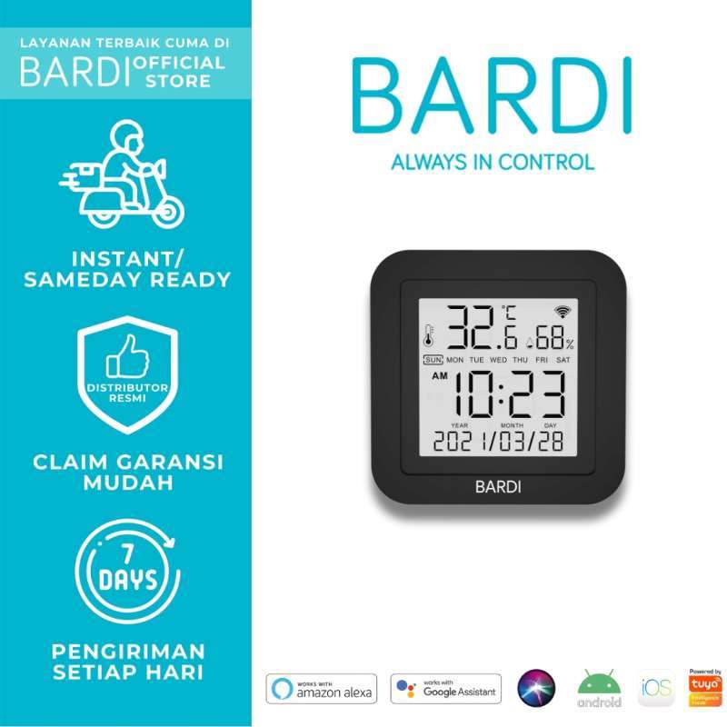Promo Bardi Smart Ir Remote Control 12m With Temperature Humidity ...