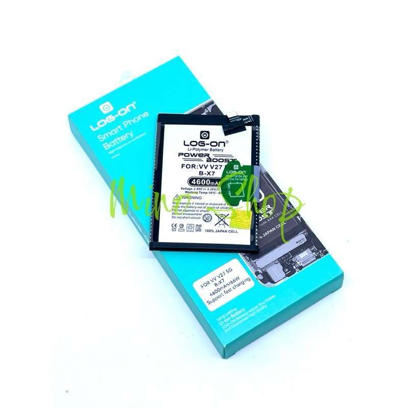 Jual Baterai Log On vivo V27 5g Bx7 B-x7 Power Boost Double Power Batre ...