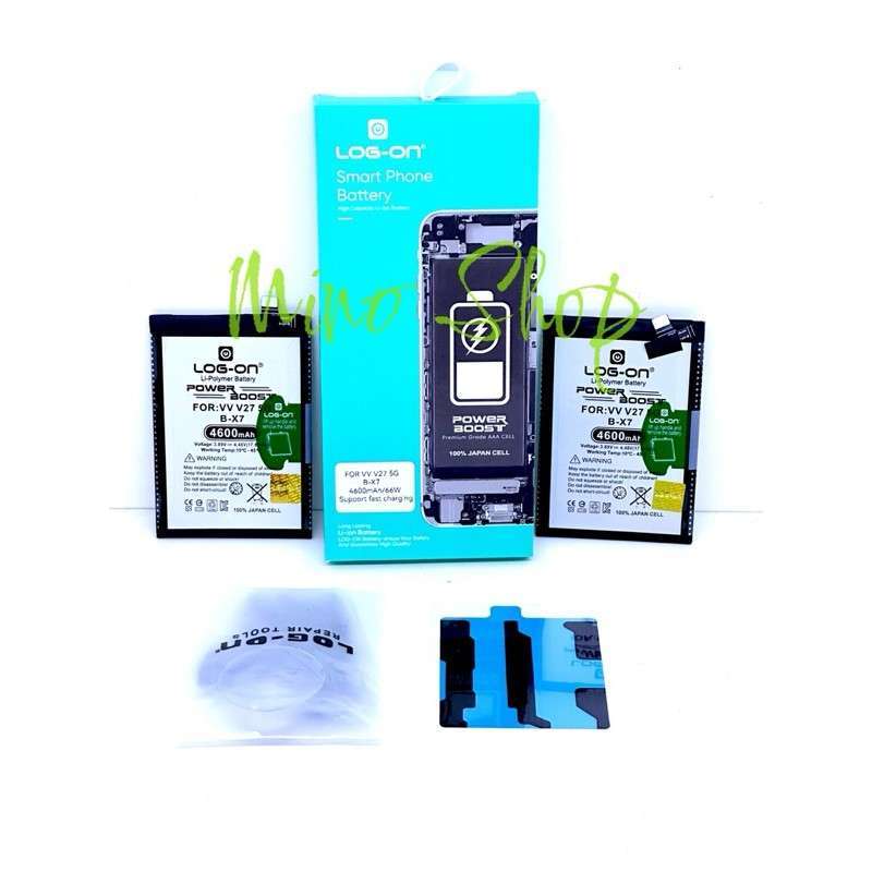 Jual Baterai Log On vivo V27 5g Bx7 B-x7 Power Boost Double Power Batre ...