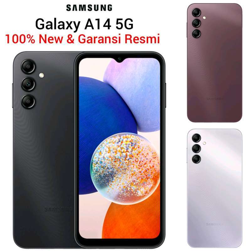 Promo Samsung Galaxy A14 5g New Original Garansi Resmi - Hitam Diskon 17% Di Seller Bli.hp - Bli ...