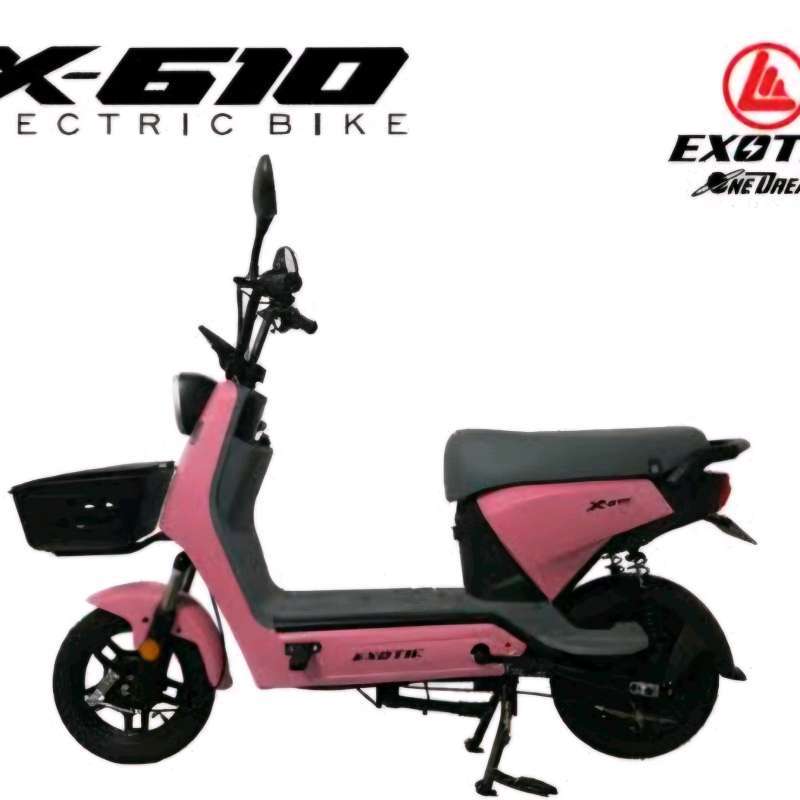 Jual Sepeda Listrik Exotic X610 Garansi Resmi - Pink Di Seller Dunia Cell Group - Pare, Kab ...