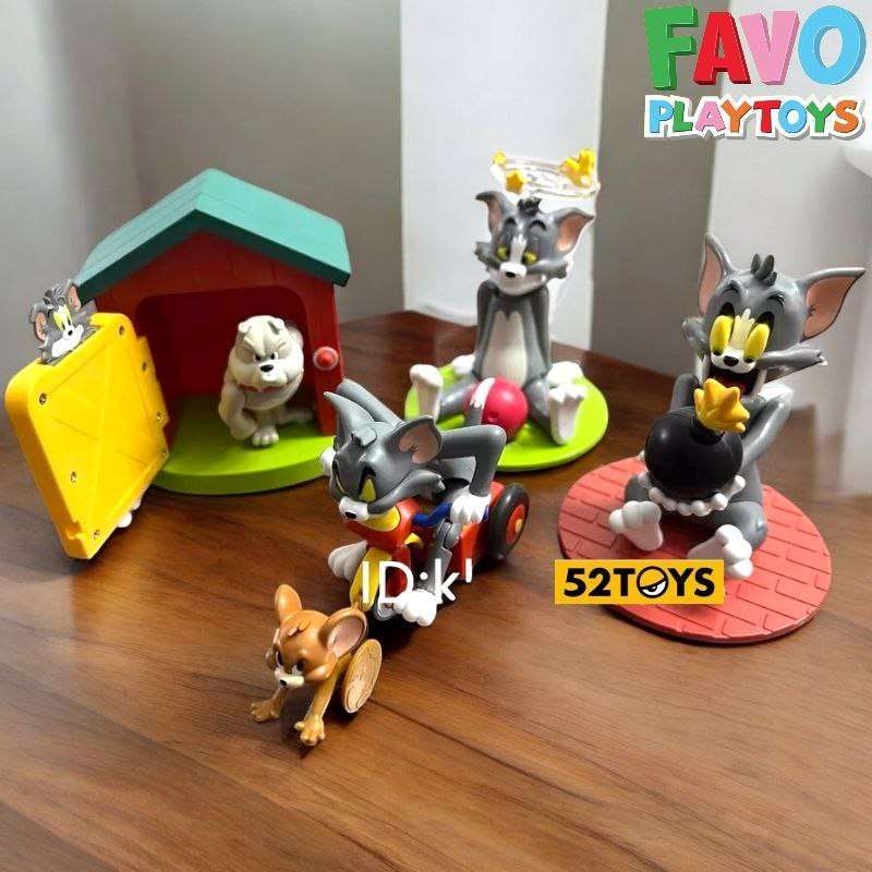 Promo 52toys Tom And Jerry - Poor Tom Series Blind Box Figure Diskon 26% Di Seller Favo Playtoys ...