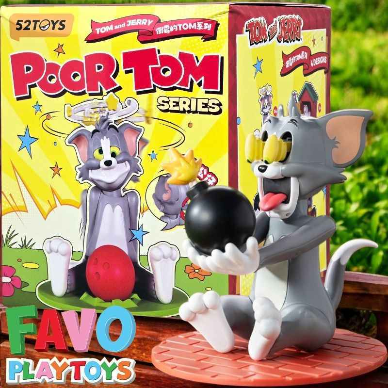 Promo 52toys Tom And Jerry - Poor Tom Series Blind Box Figure Diskon 26% Di Seller Favo Playtoys ...
