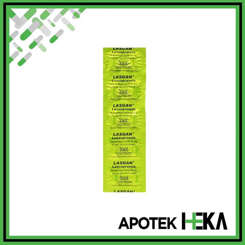 Jual Lasgan 30 Mg 1 Tablet - Lansoprazole Di Seller Apotek Heka ...