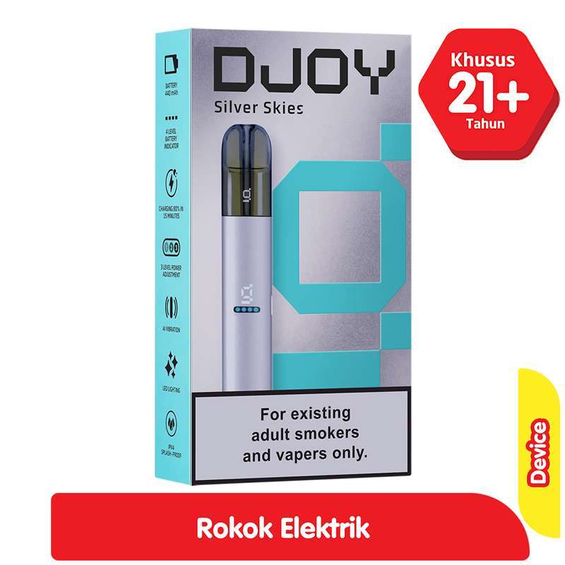 Jual Djoy Device Rokok Elektrik Silver Skies Di Seller Alfamart ...