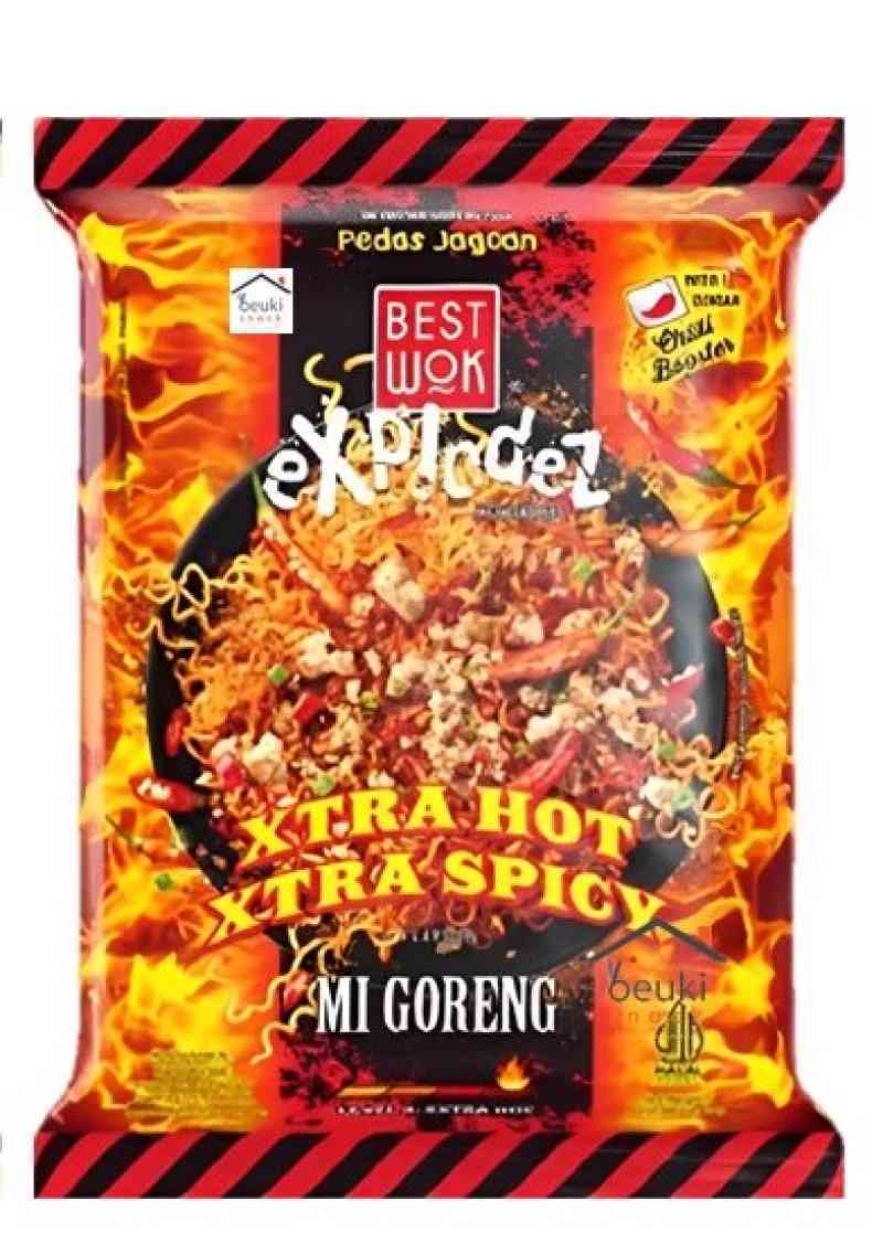 Jual Best Wok Explodez Mie Korean Extra Hot 75g Di Seller Ranch Market ...
