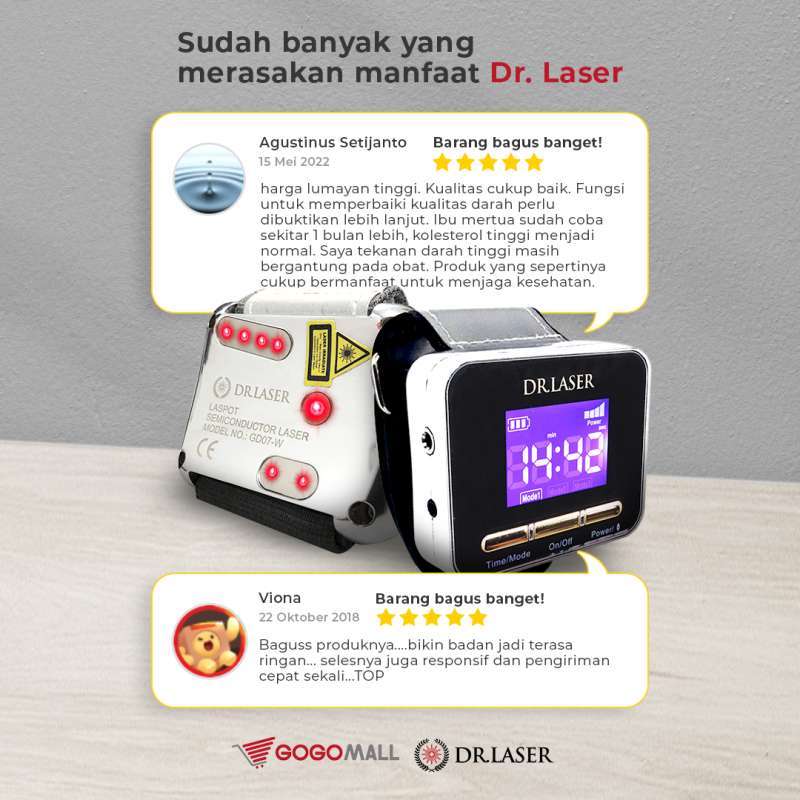 Promo [bundling] Dr Laser Hi Plus + Evolife As 10 Antioksidan ...