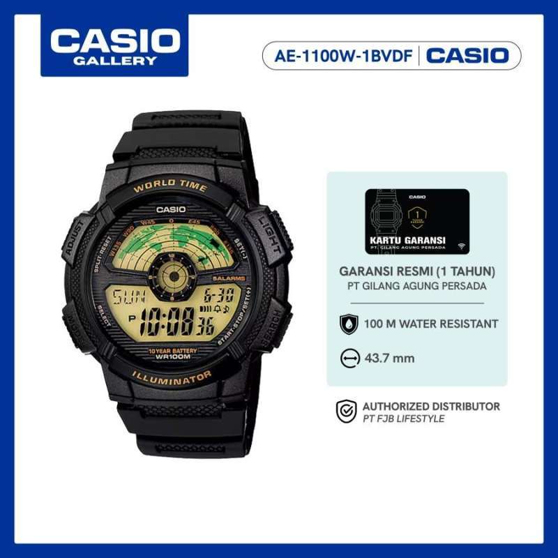 Promo Casio Jam Tangan Pria Ae-1100w-1bvdf Diskon 25% Di Seller Casio ...
