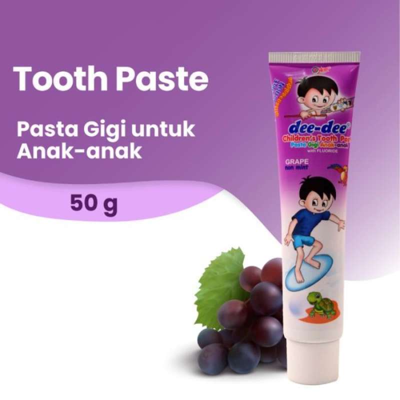 Jual Dee-dee Toothpaste Pasta Gigi Odol Anak 50 Gr Rasa Buah Di Seller ...