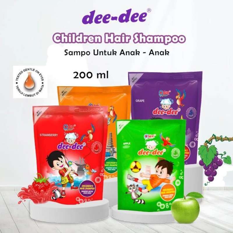Jual Dee Dee Children Hair Shampoo 200ml Sampo Anak Anak Di Seller Vip ...