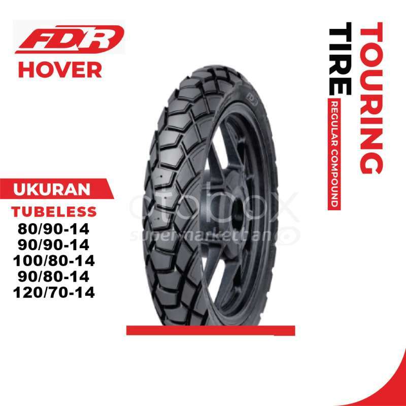 Promo Ban Motor Fdr Hover Ukuran 80/90 90/80 90/90 100/80 120/70 Ring ...