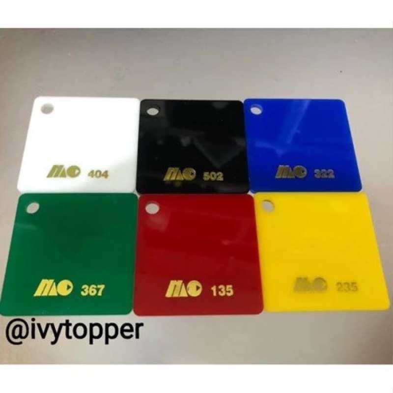 Jual Acrylic Warna 5mm X 100 X 200 Cm Marga Cipta Di Seller Victoria506 ...