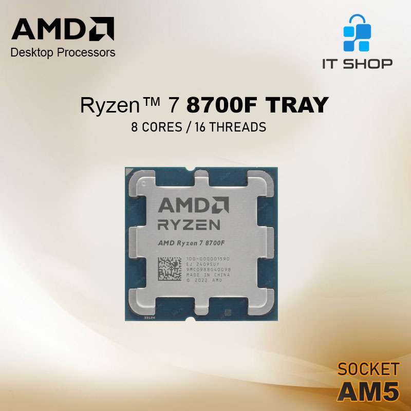 Jual Processor Amd Am5 Ryzen 7 8700f Tray + Fan Original Amd Di Seller It Shop Official Store ...