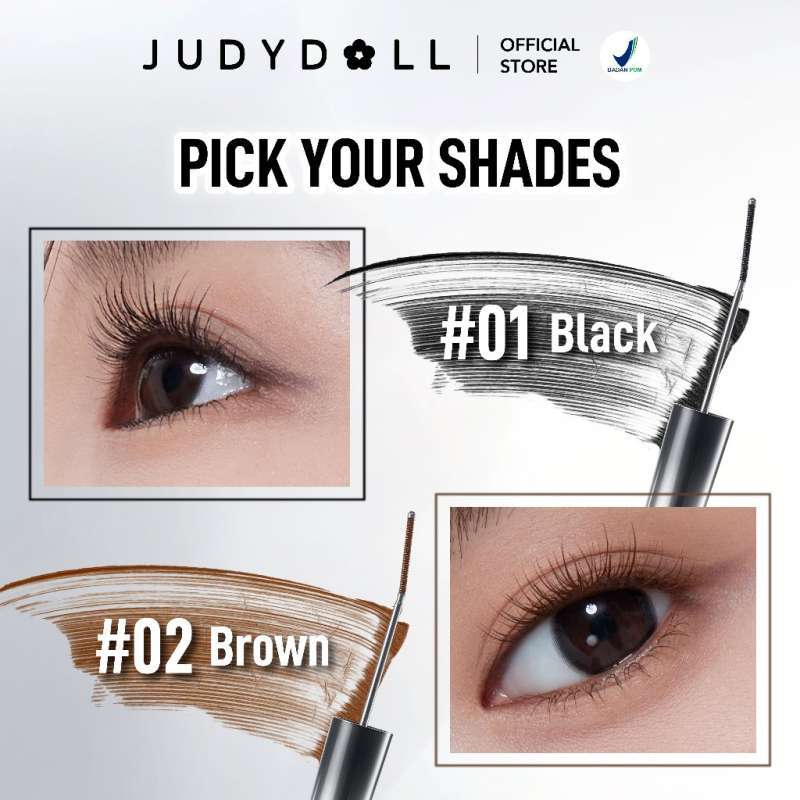 Promo [must Have] Judydoll Fine Curling Iron Mascara (maskara Besi ...