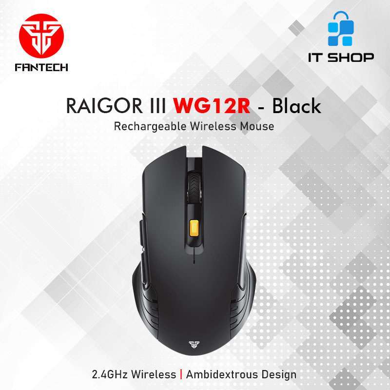 Jual Fantech Raigor Iii Wg12r Wireless Mouse - Black Di Seller It Shop ...
