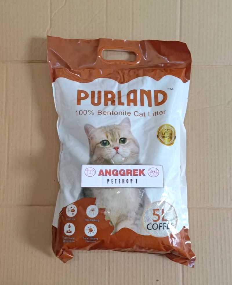 Jual Pasir Import Purland U/ Kucing Kemasan 5l Di Seller Anggrek ...