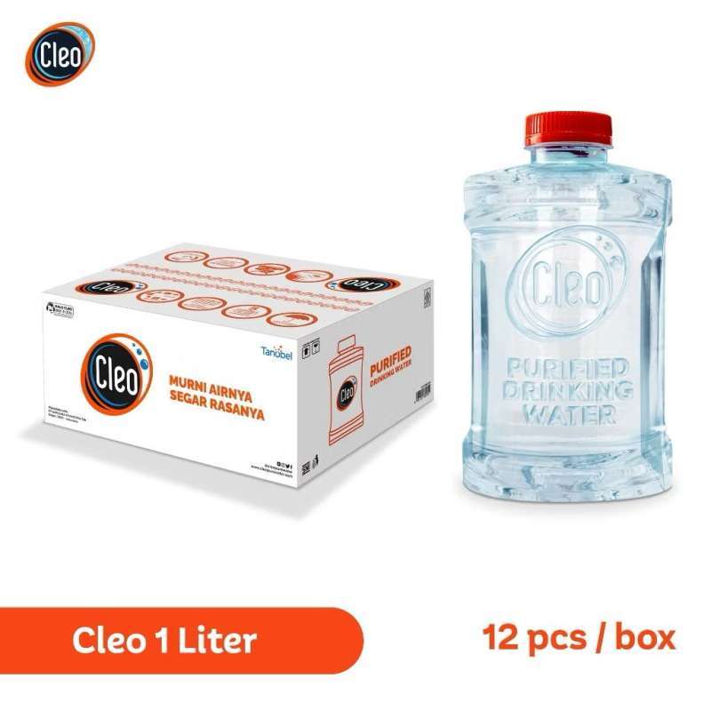 Cleo Botol 1 Liter Gratis Ongkir 🔥 Harga Murah Januari 2026