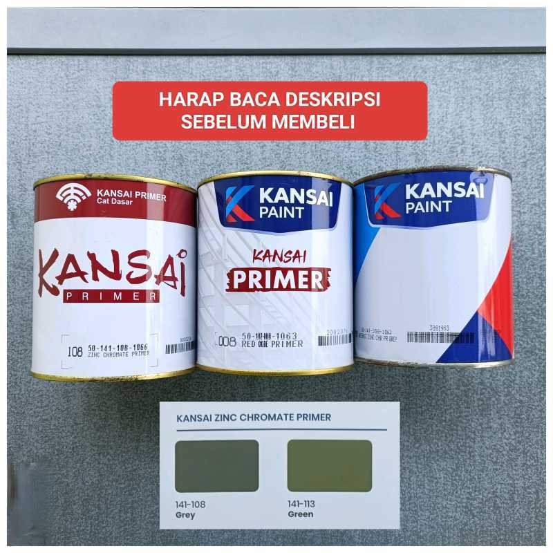 Jual Kansai Zinc Chromate Primer 1 Kg Meni Cat Dasar Besi - Green 113 ...