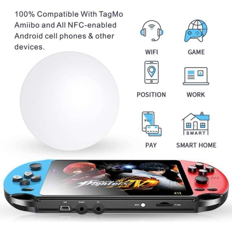 Promo Stiker Nfc Tag Rfid 25mm Bulat Kecil Akses Pintu 13.56 Mhz Read ...