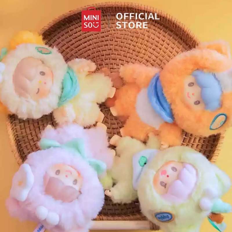 Jual Miniso X Zzoton My Little Cat · Fruit Party Series Pvc Plush Blind ...