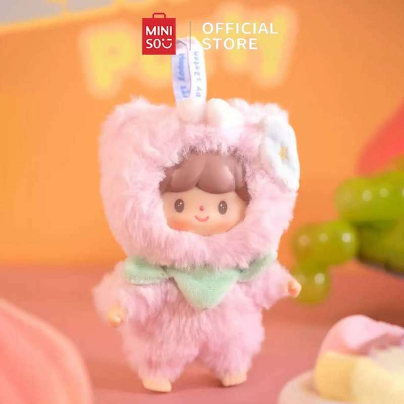 Jual Miniso X Zzoton My Little Cat · Fruit Party Series Pvc Plush Blind ...