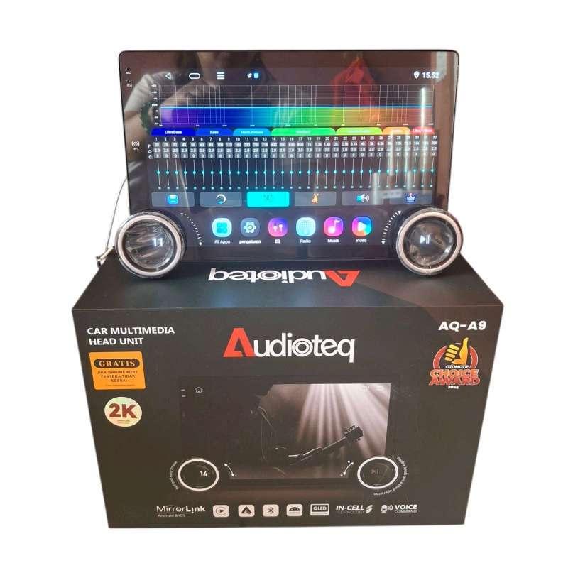 Jual Head Unit Android 11.5 Inch Audioteq Aq-a9 RAM 4+128 Model 2 ...