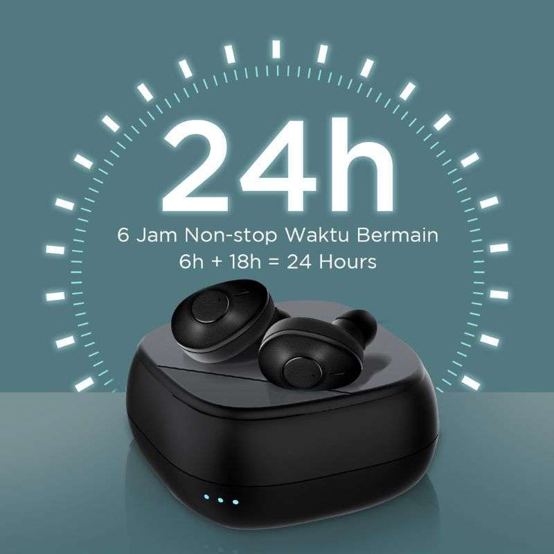 Promo Miniso Bluetooth Headset Hd Tws Headphone True Wireless Earphone ...