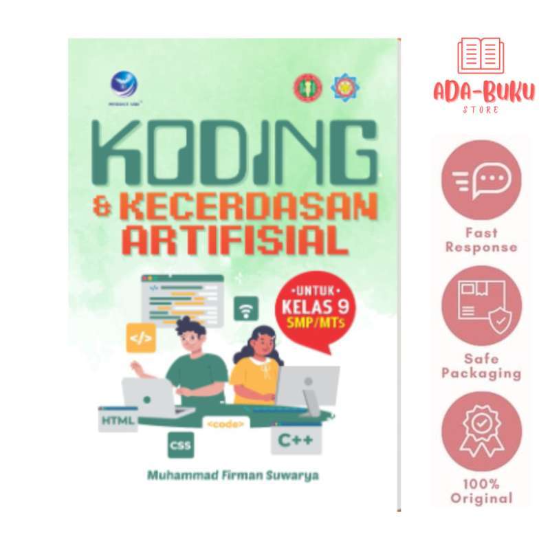 Promo Koding & Kecerdasan Artifisial Untuk Smp/mts Kelas Vii, Viii, Dan Ix - Kelas Vii Diskon 20 ...