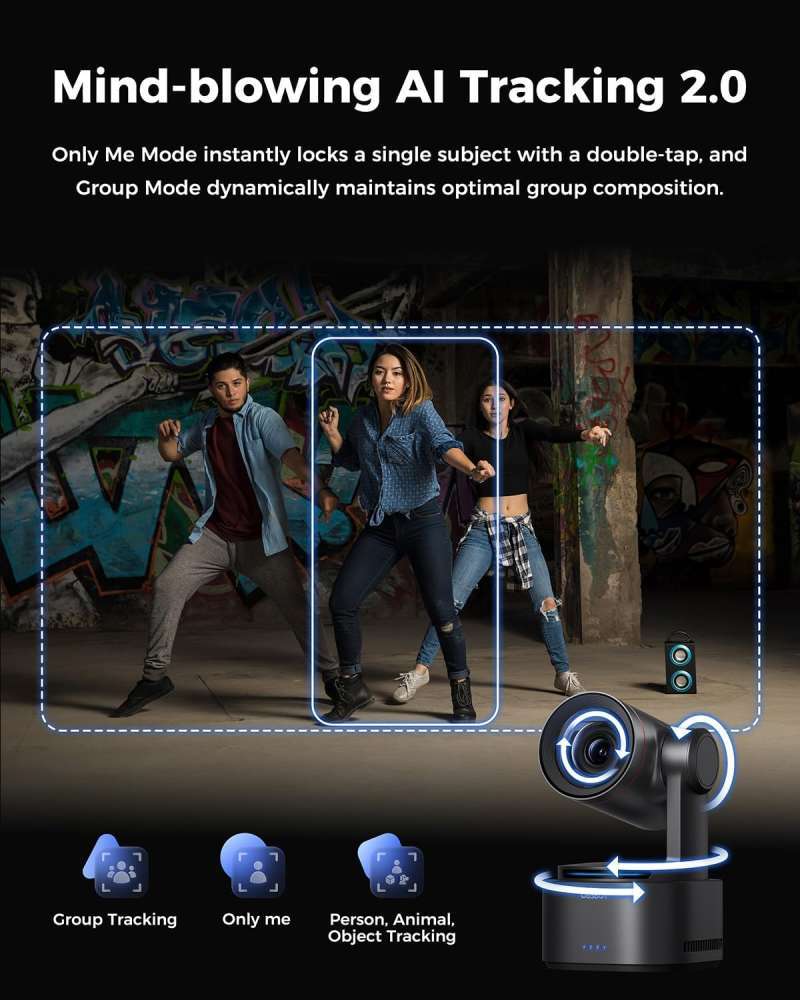 Jual Obsbot Tail 2 Ai-powered Ptz 4k Live Production Camera Ndi 5x Optical Zoom Di Seller ...