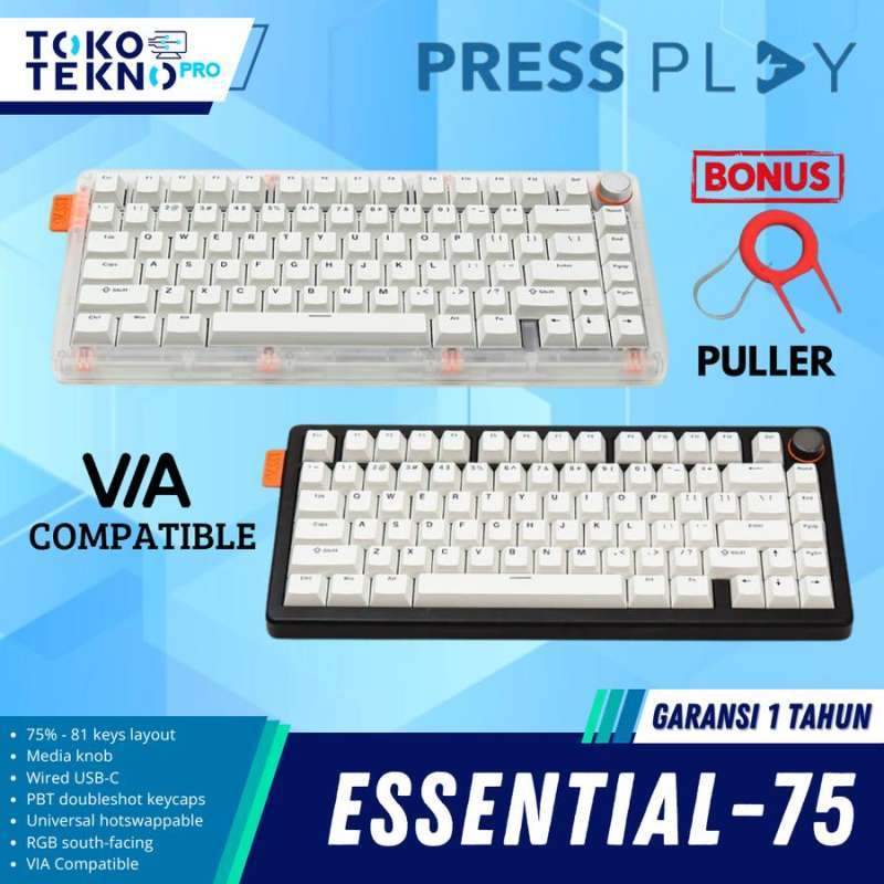 Promo Press Play Essential / Essential75 / Essential 75 / Essential-75 ...