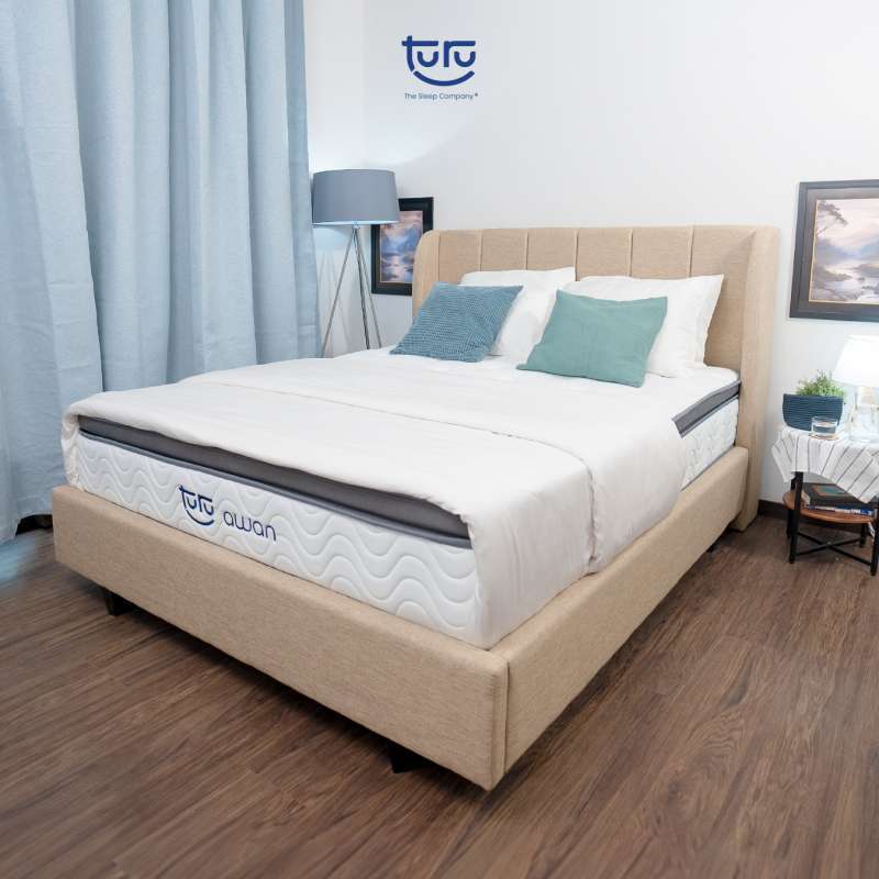 Promo Trade In - Kasur Turu Awan Plush Top Hybrid Premium Awan Memory ...