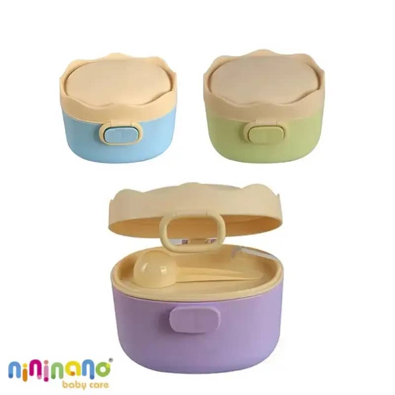 Jual Nininano Formula Powder Container Wadah Susu Bubuk Snack Dll Di ...