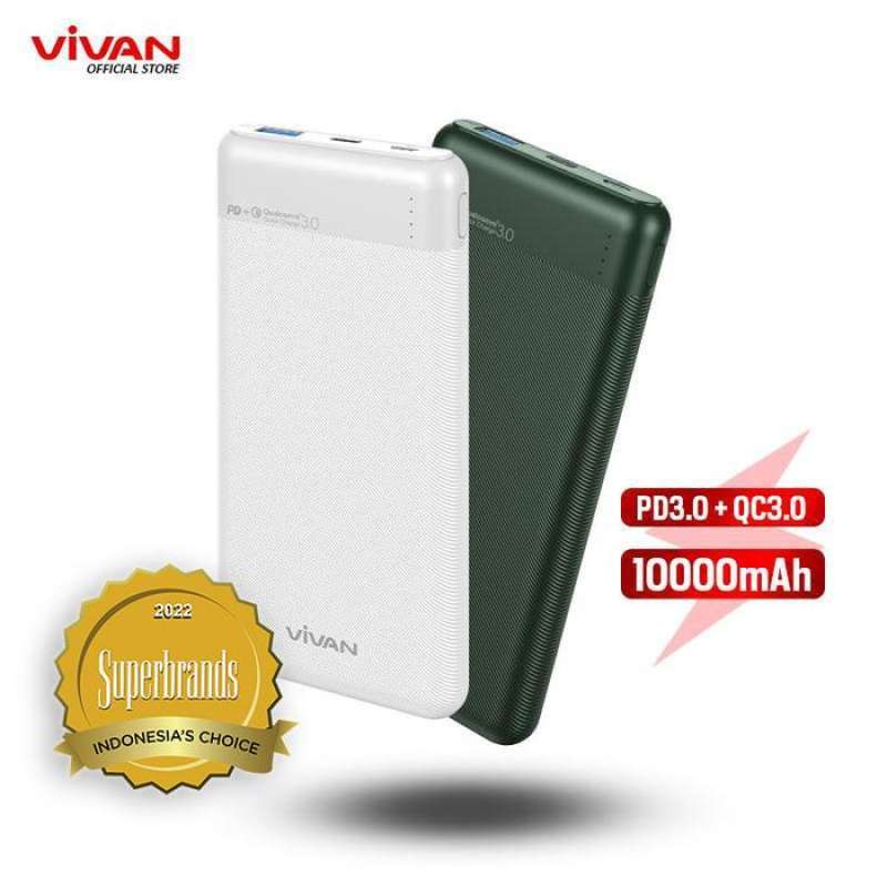 Power Bank Vivan M10 Gratis Ongkir 🔥 Harga Murah Januari 2026