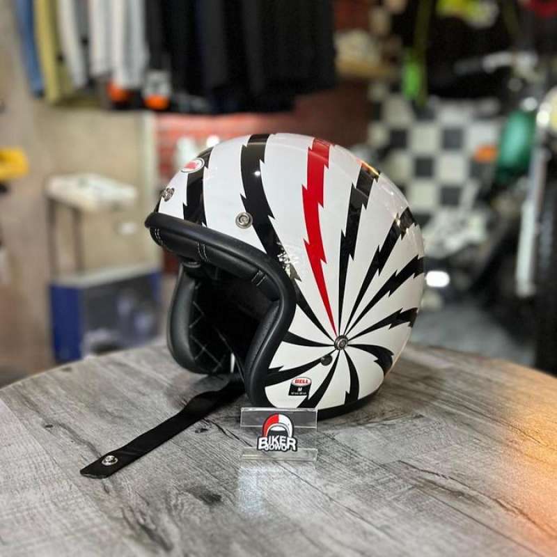 Jual Bell Moto Custom 500 - Helm Half Face - Cakil Helmet - Bogo Helm ...