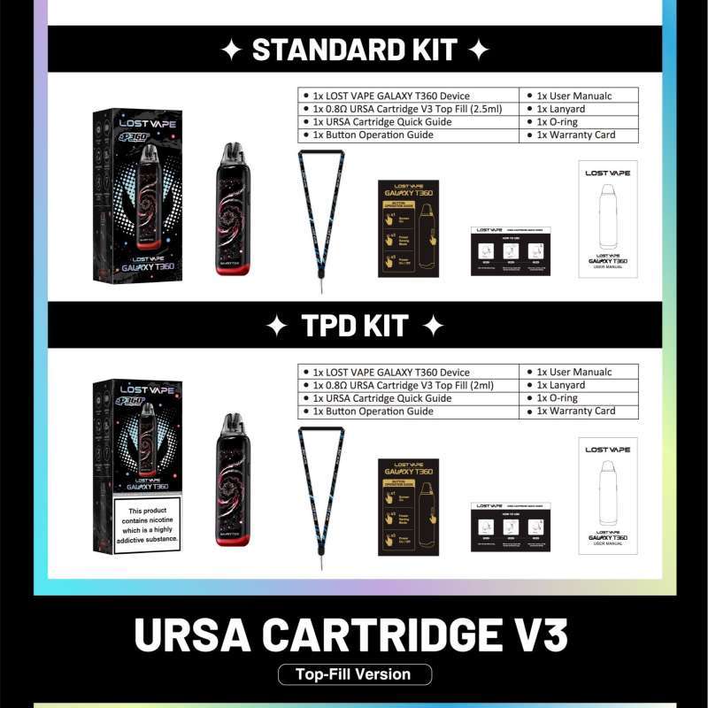 Jual Galaxy T360 Pod Kit By Lost Vape X Dj Panda Authentic Di Seller ...