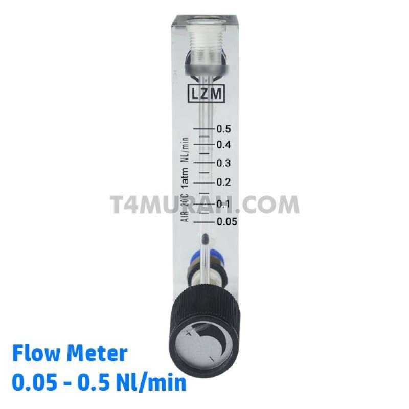 Jual Flow Meter Udara Gas Regulator Oksigen 0.05-0.5 Lpm Di Seller ...