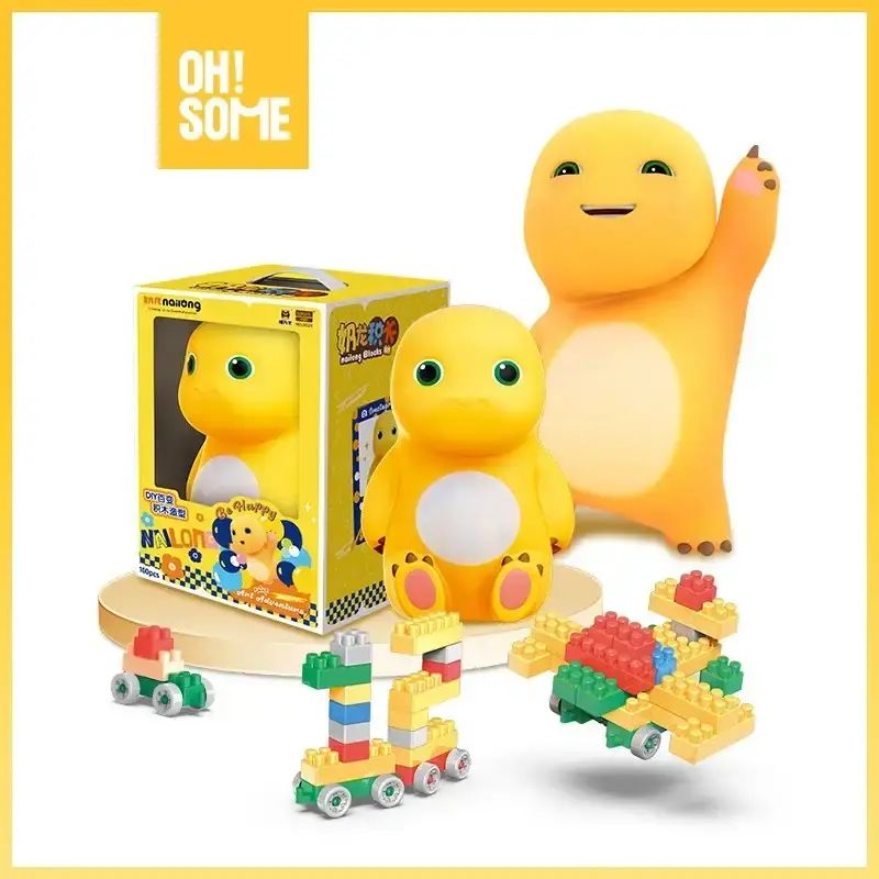 Promo Ohsome Jumbo Nai Long Brick Diy 100 Pcs Building Blocks / Block ...
