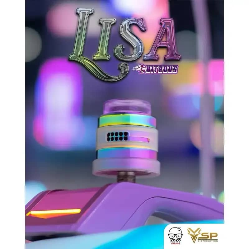 Jual Nitrous Dual Cap Only Lisa Edition Rda 22mm By Sarang Vapers Di ...